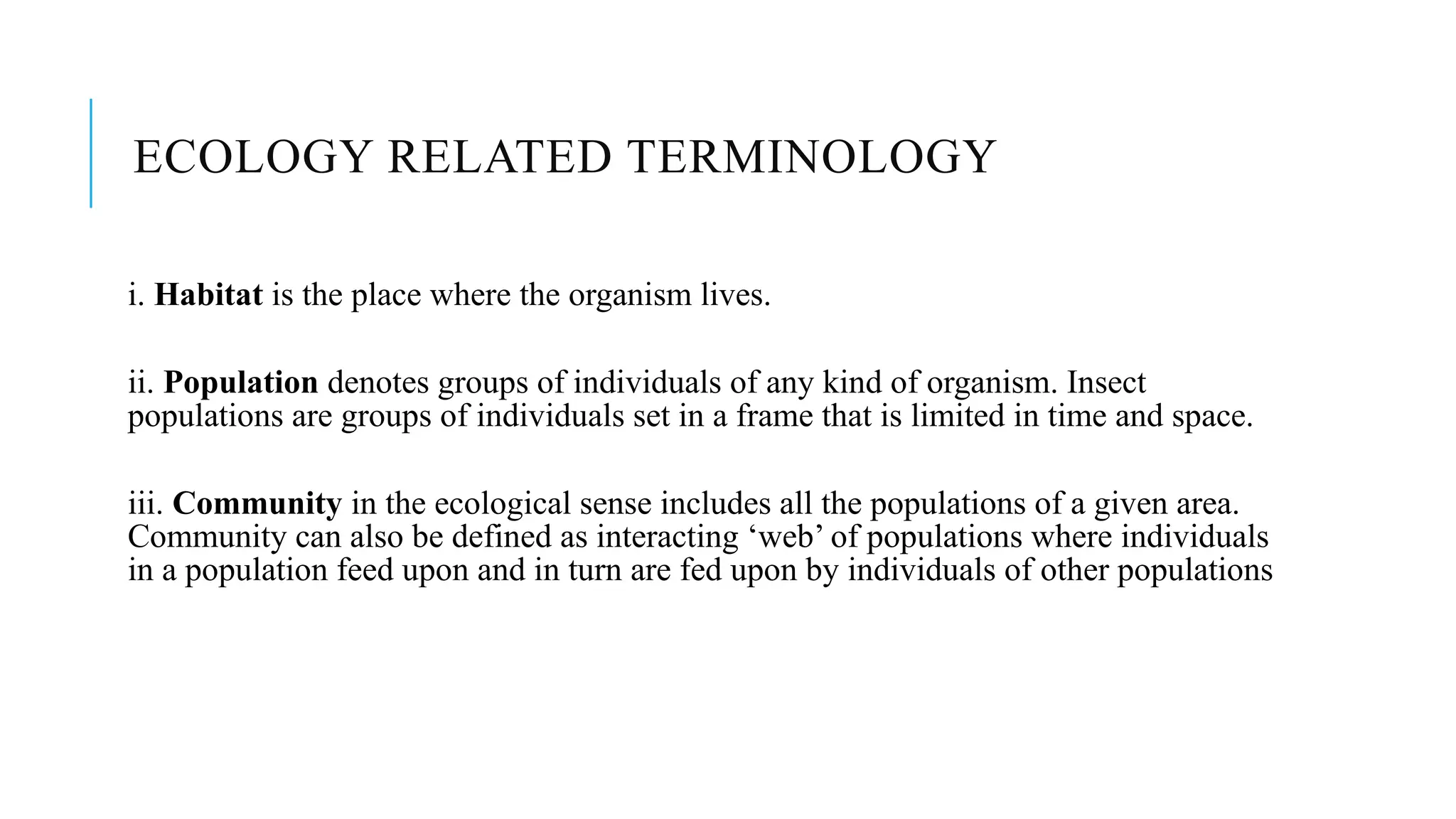 Biotic Factors affecting Insect pests population | PPTX