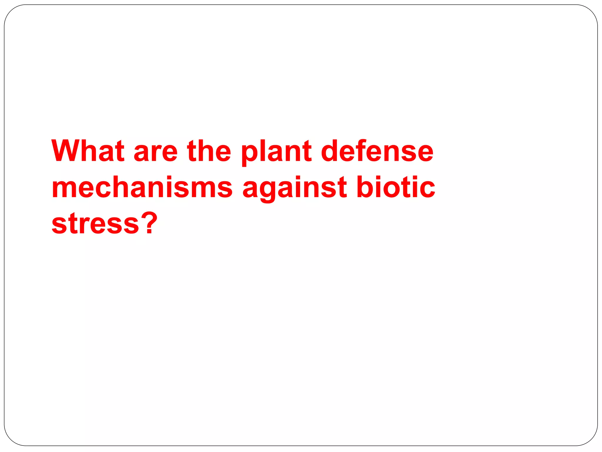 Biotic stresses in plants | PPTX