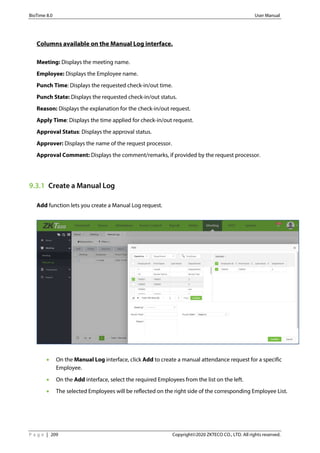 biotime-8.0-user-manual-v4.0-20201224.pdf | Computing | Technology ...