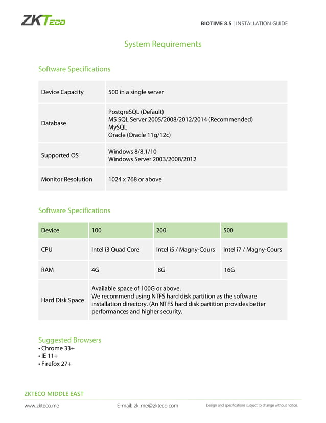Bio Time 8 5 Installation Guide Pdf