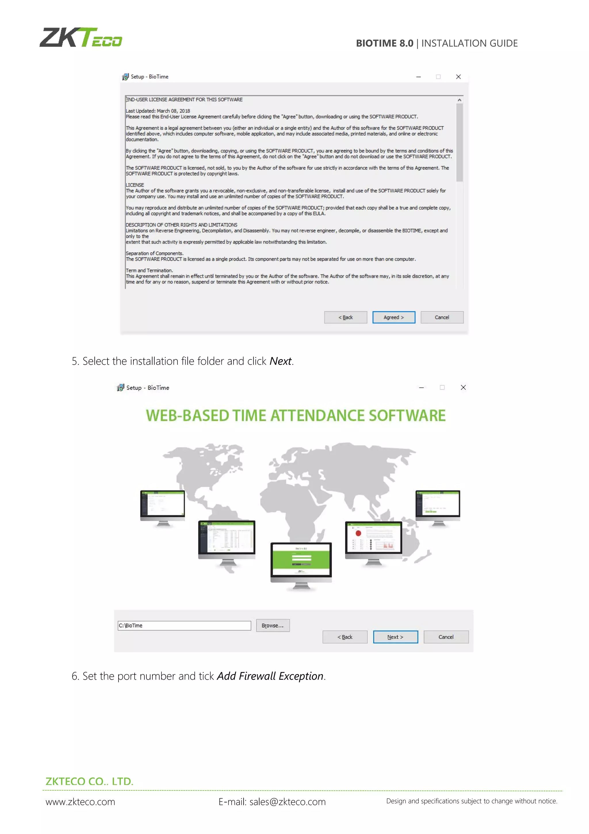 Bio time+8.0+installation+guide 20191202 | PDF