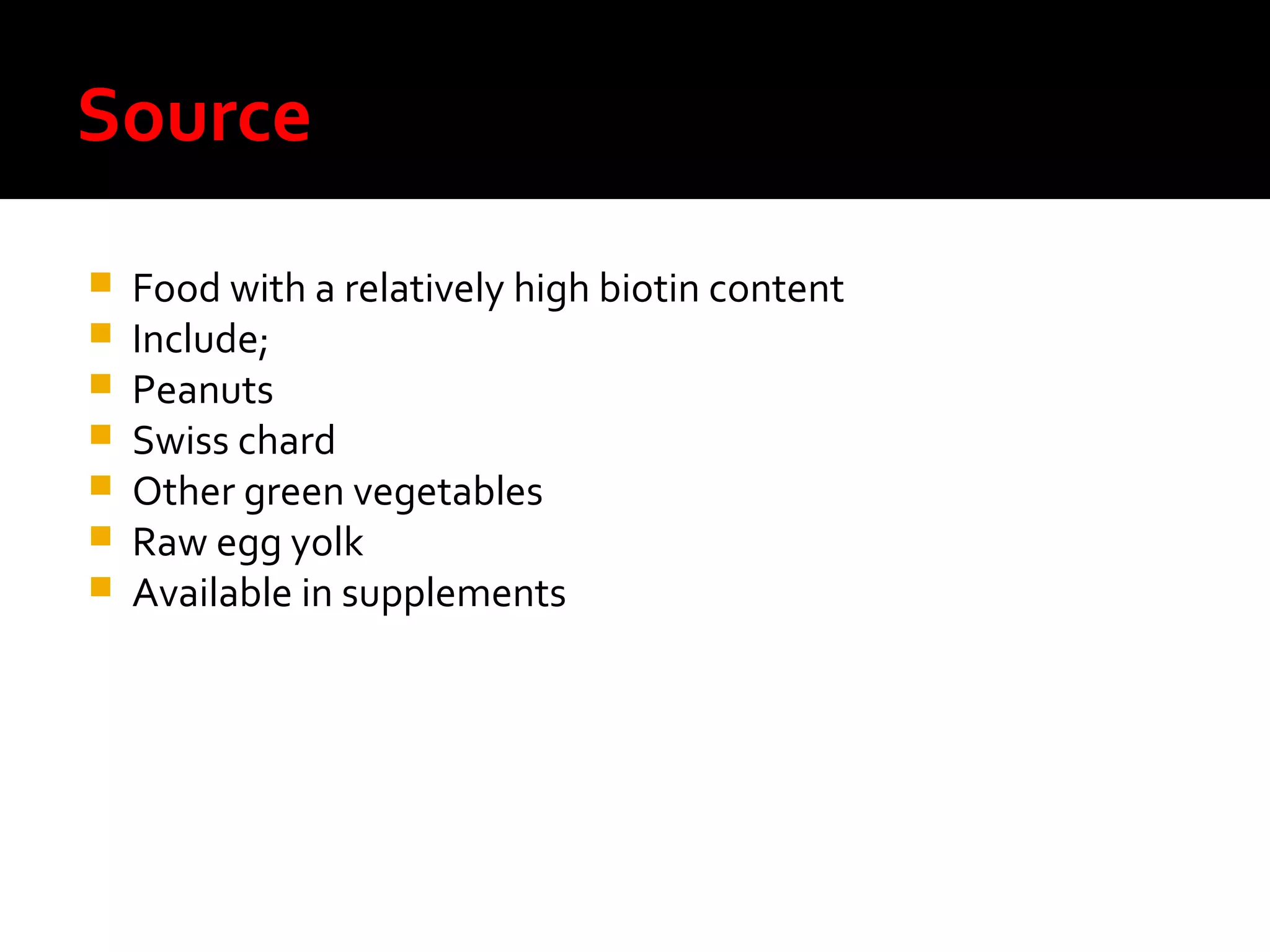 Biotin .. | PPT