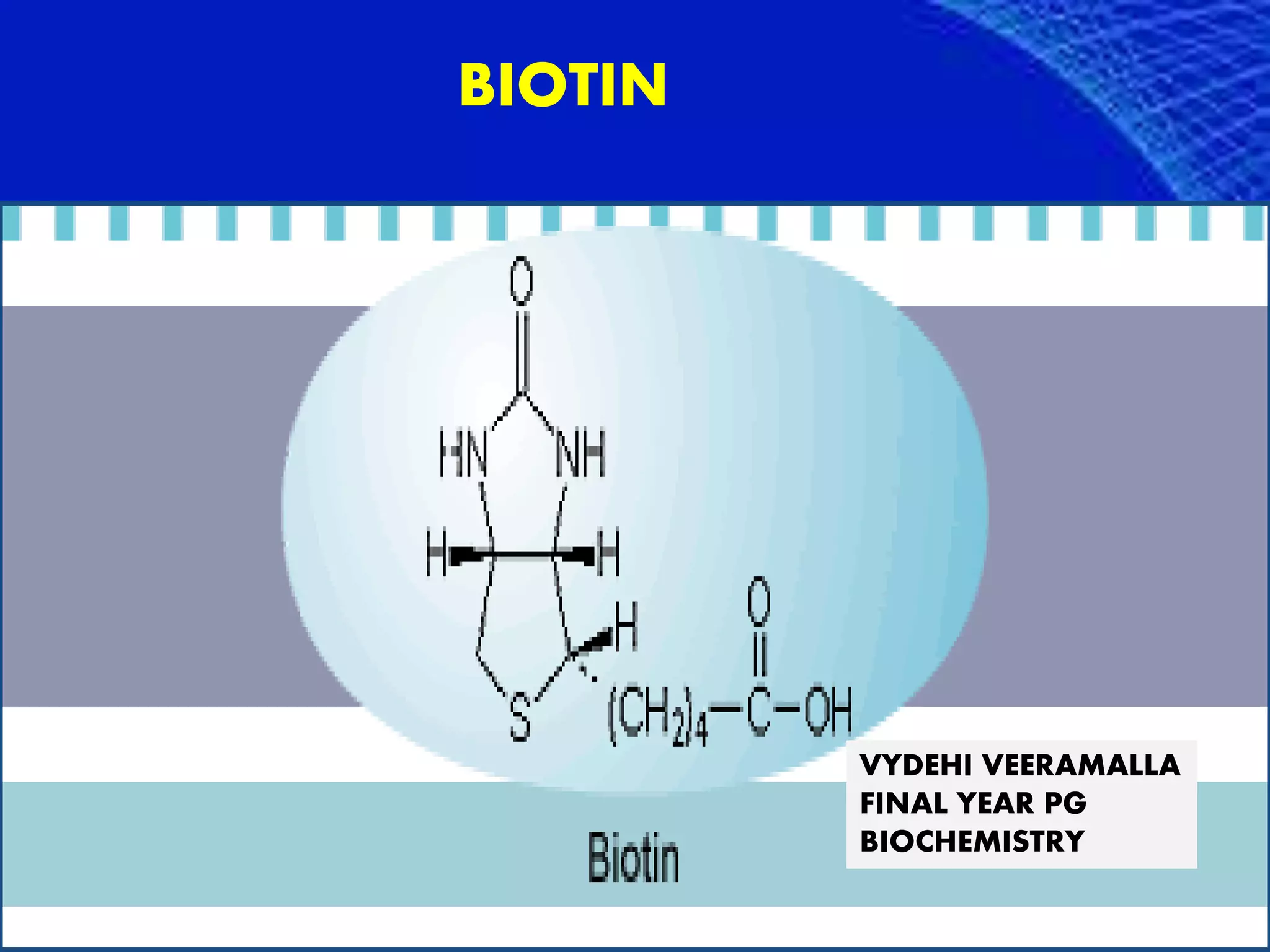 Biotin | PPTX