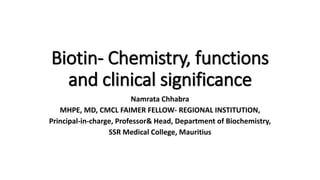 Biotin | PDF