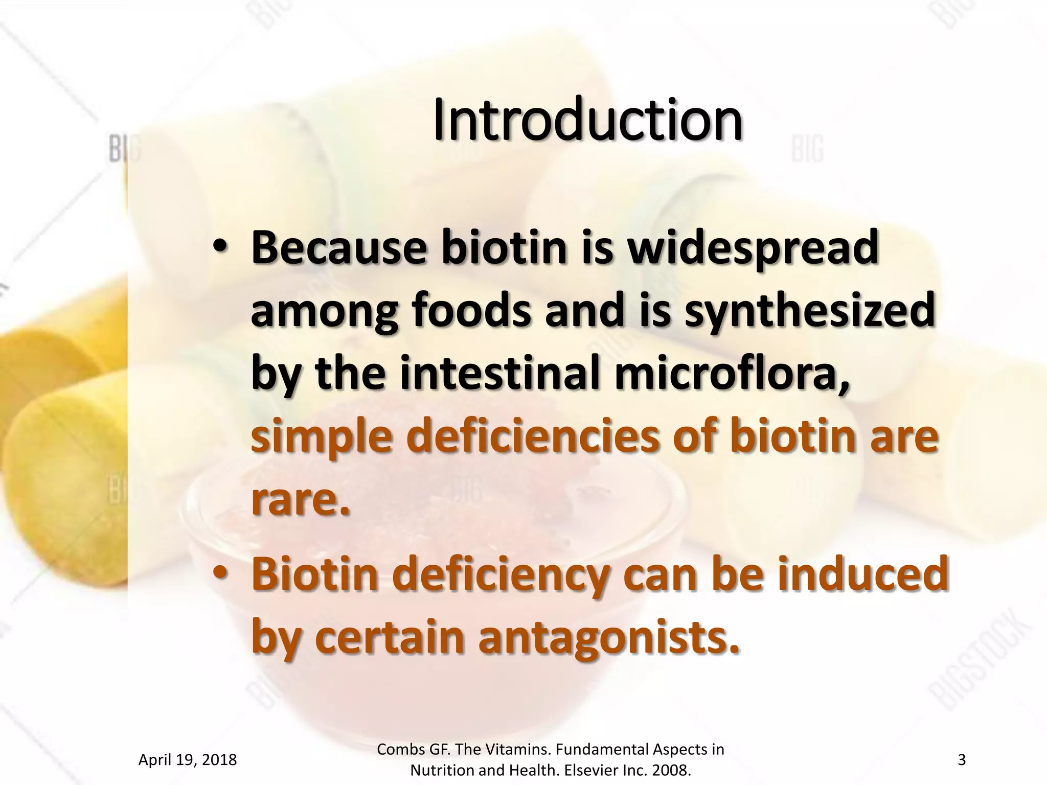 Biotin deficiency and toxicity | PPSX