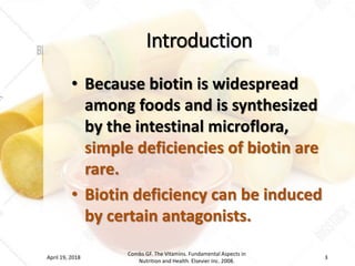 Biotin deficiency and toxicity | PPSX