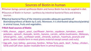 Biotin (vitamin b7) biological functions, clinical indications and its ...