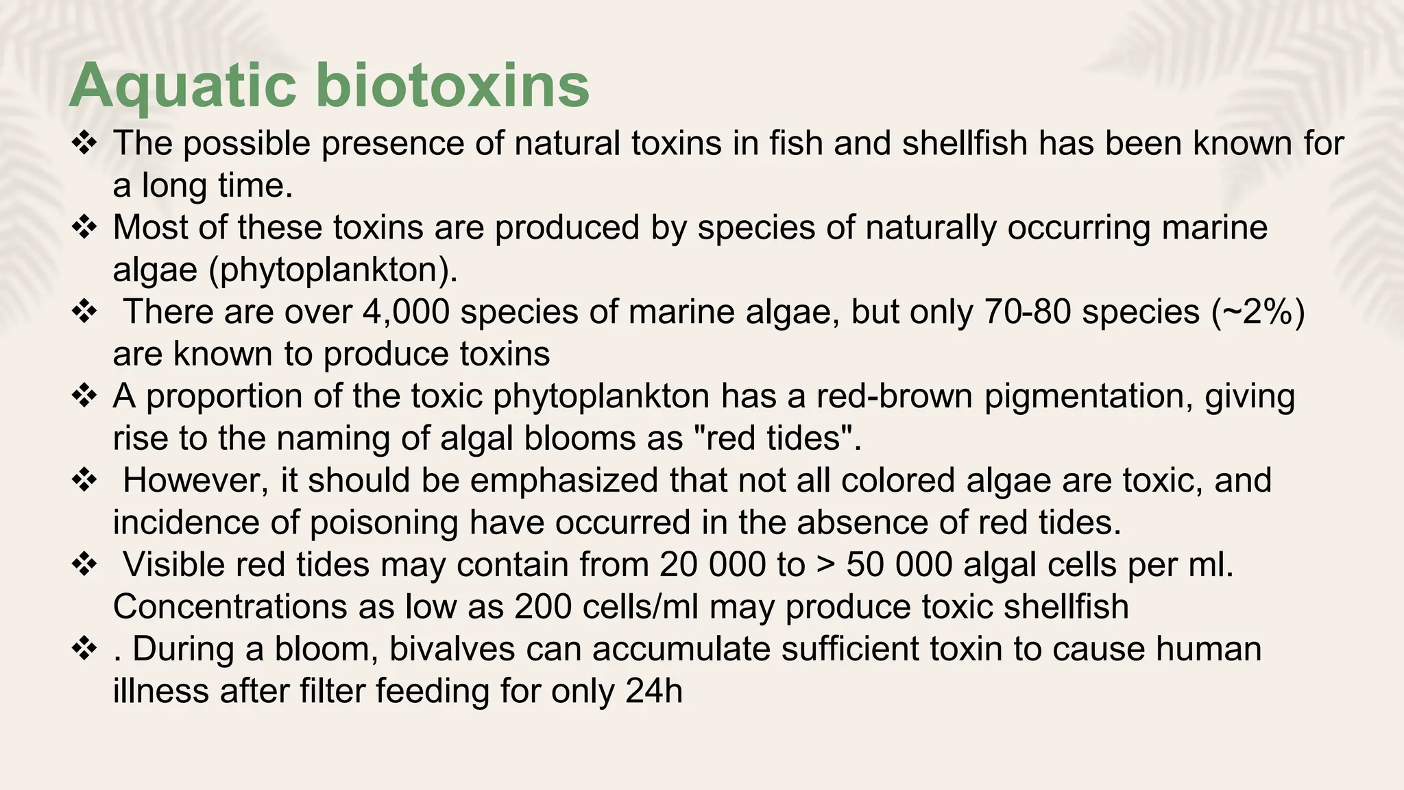 biotoxins are toxin produced by organisms | PPT