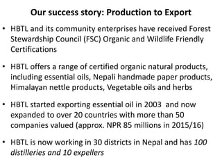 Bio Trade in Nepal | PPTX