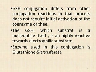 Biotranformation (drug metabolism) by Shree | PPTX