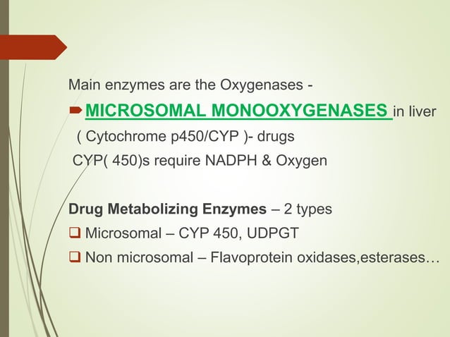 Biotransformation (Drug Metabolism) | PPTX