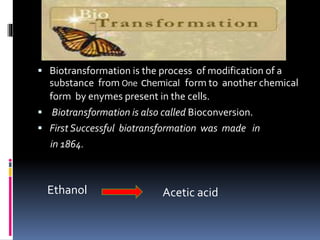 Biotransformation | PPT