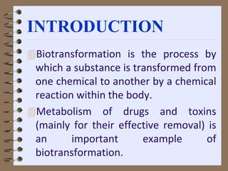 Biotransformation copy | PPT