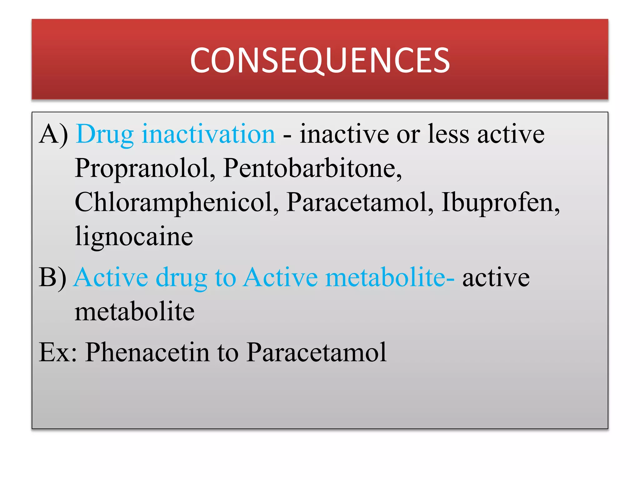 Biotransformation and elimination | PPTX