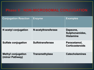 Drug metabolism : Biotransformation | PPTX