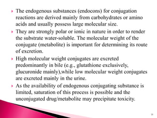 Biotransformation of drugs | PPTX