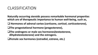BIOTRANSFORMATION MECHANISM FOR OF STEROID | PPTX