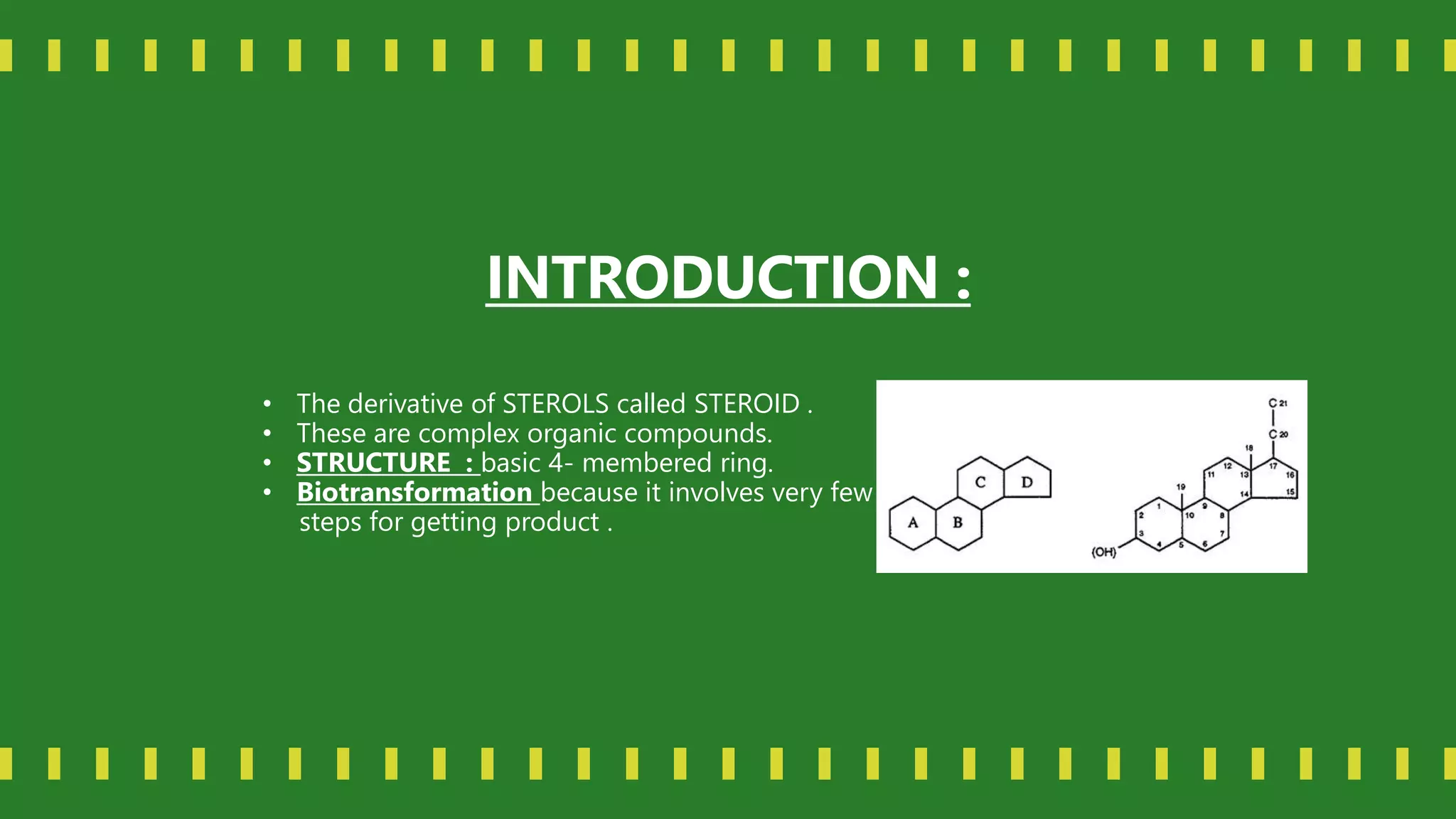 Biotransformation (with reference to steroids and alkalines | PPTX