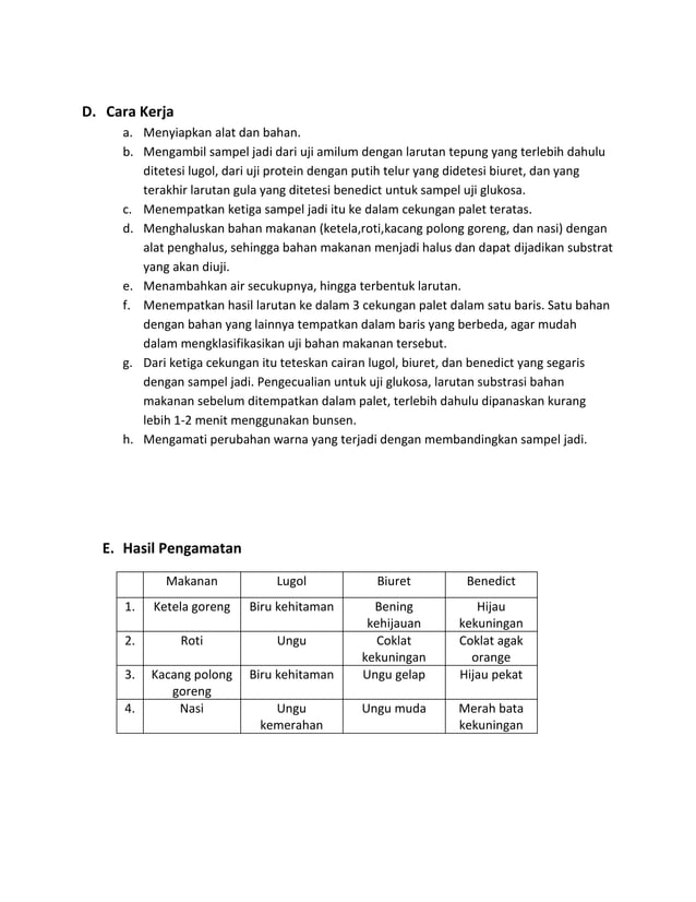 Biologi uji makanan (refisi | DOCX