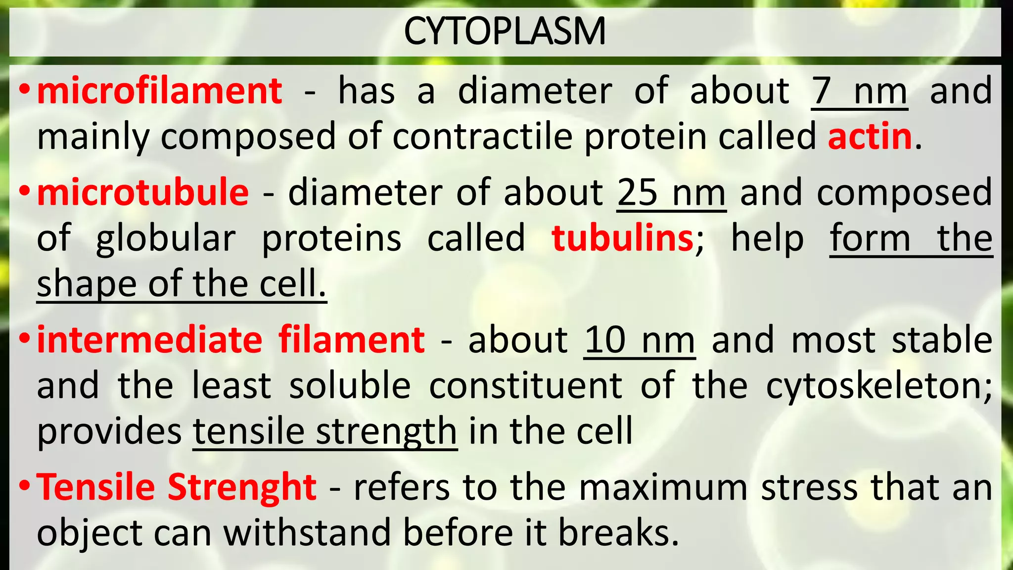 Biology 1 for grade 12 SHS (cell structure) | PPTX