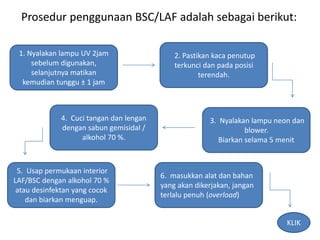 BIOUnnes_Lamina air flow (LAF) | PPTX