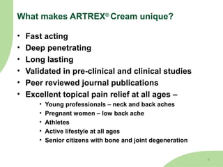 ARTREX Bone and Joint Tablets Retail Presentation | PPT