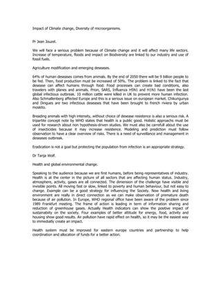 Bio vision 2013 lyon | PDF | Infectious Diseases | Diseases and Conditions