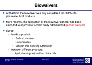 Biowaiver | PPTX