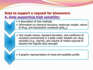 Biopharmaceutics Classification System | PPTX