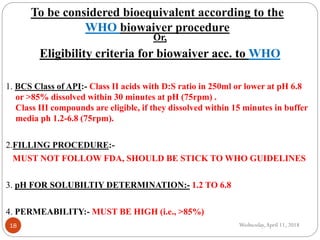 Biowaivers | PDF