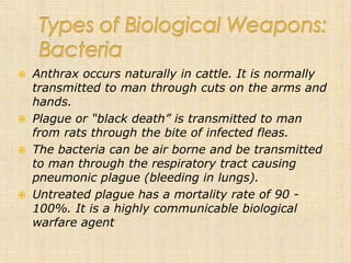 Biowarfare | PPTX