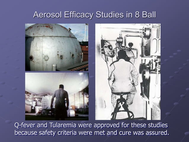 Biowarfare to biodefense operation whitecoat & usamriid history