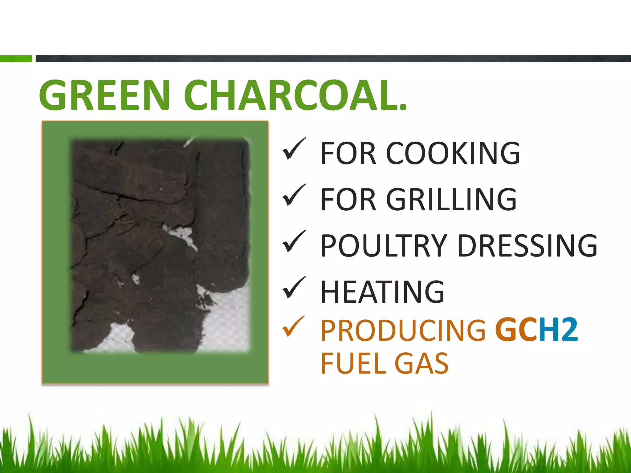 Converting Biodegradable Wastes into Green Charcoal & Vermicast | PPTX