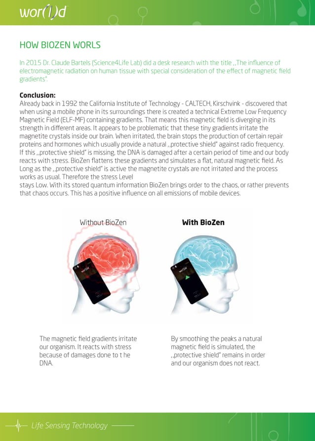 Biozen. A shield against EMR | PDF