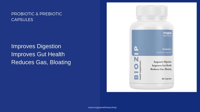BIOZIP - Probiotic & Prebiotic Capsules | PPT