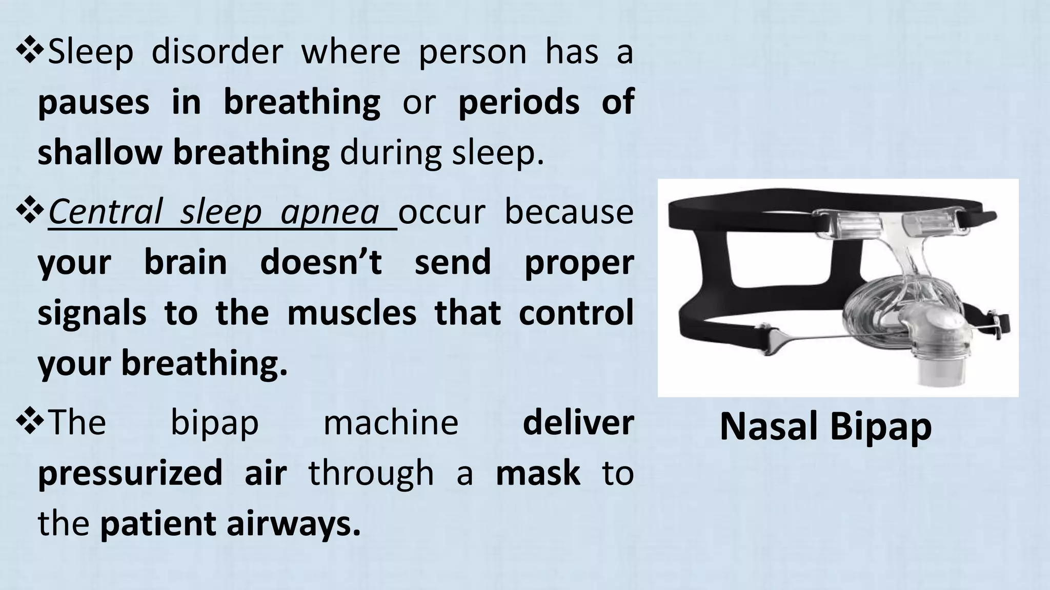 Bi pap machines | PPTX