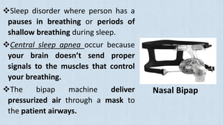 Bi pap machines | PPTX