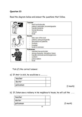 Bi paper 1 yr 3 | DOCX