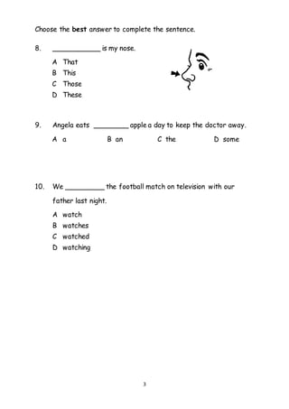 Bi paper 1 yr 3 | DOCX