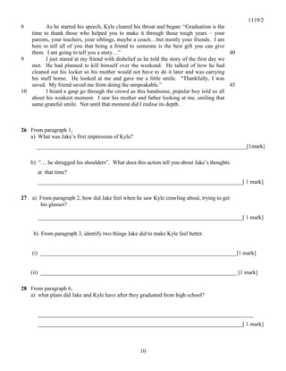 Bi paper 2 spm trial 2013 | PDF