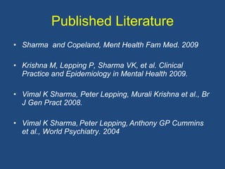 Validation of Global Mental Health Scale - Prize Presentation | PPT