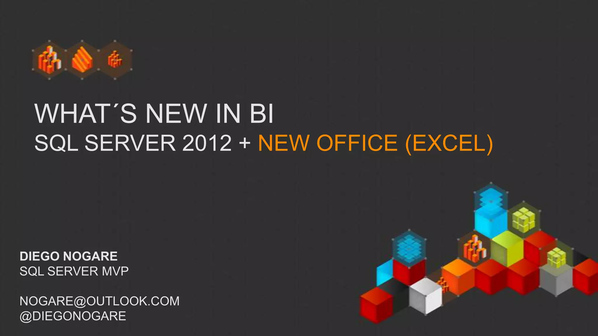 BI PASS Chapter - What´s new in BI - SQL Server 2012 + New Office | PPT