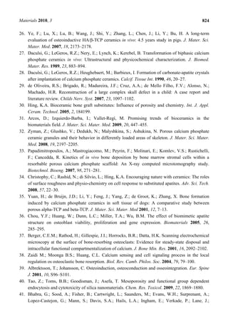 Biphasic calcium phosphate ceramics for bone regeneration | PDF