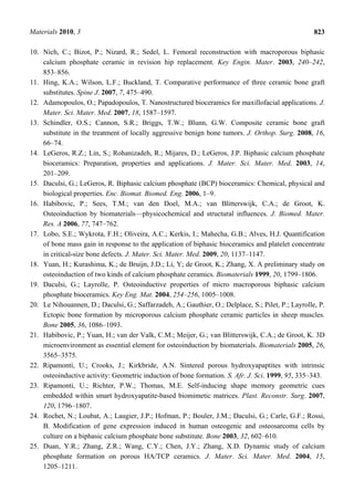 Biphasic calcium phosphate ceramics for bone regeneration | PDF