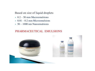 BIPHASIC LIQUID DOSAGE FORM- Emulsion .pptx