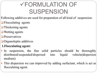 Suspension (BLDF) | PPTX | Skin Care | Beauty