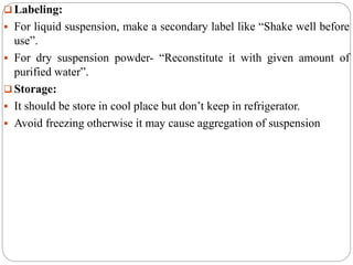 Suspension (BLDF) | PPTX | Skin Care | Beauty