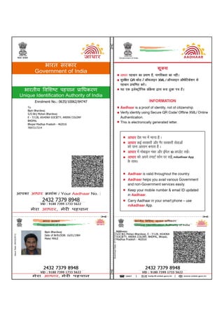 Bipin Bhardwaj Adhaar Card.pdf