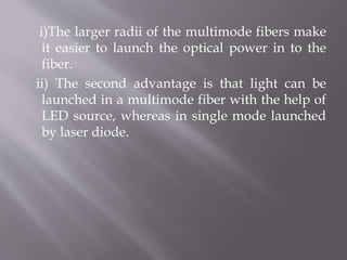 OPTICAL FIBRE | PPT