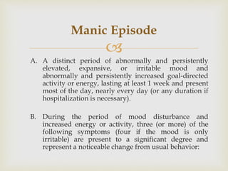 Bipolar Disorder | PPTX